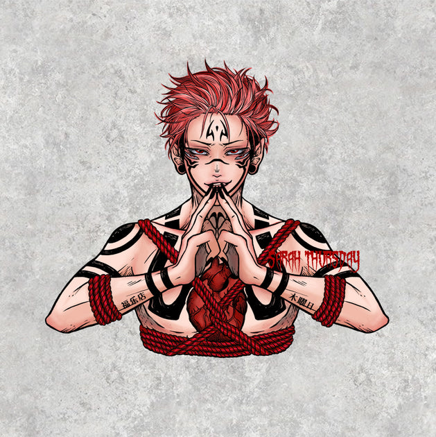 SUKUNA Vinyl Sticker – Sarah Thursday